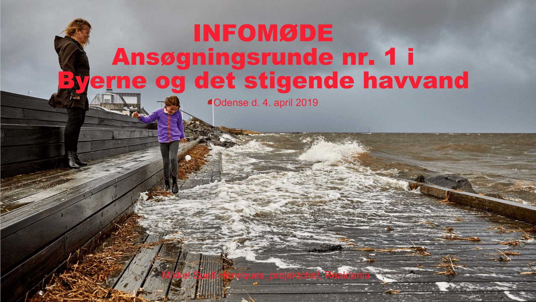 INFOMØDE - Byerne og det stigende havvand